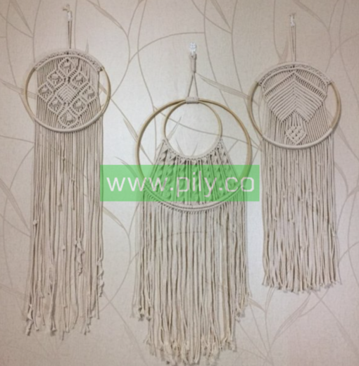 how to make a circular macrame wall hanging - Inspiring Flow